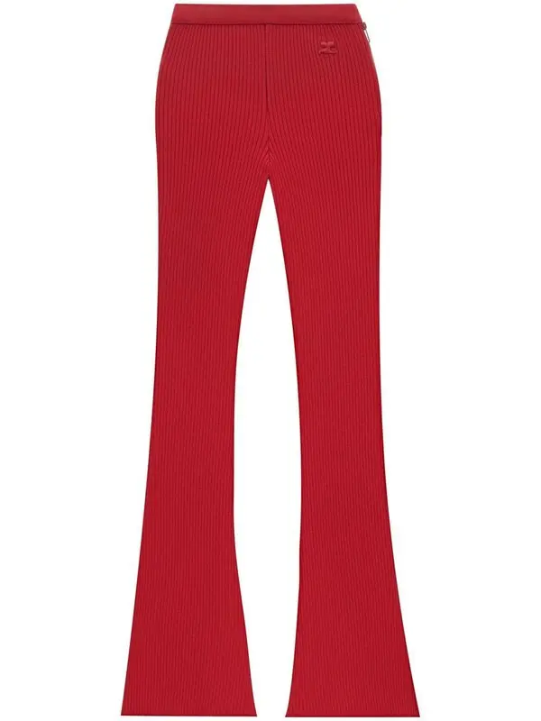 COURREGES Reedition Flared Trousers - Red