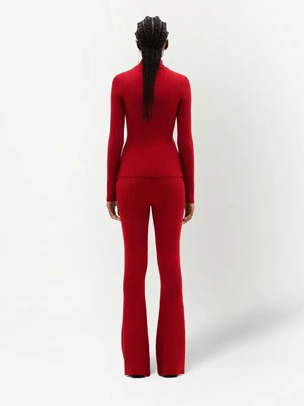 COURREGES Reedition Flared Trousers - Red
