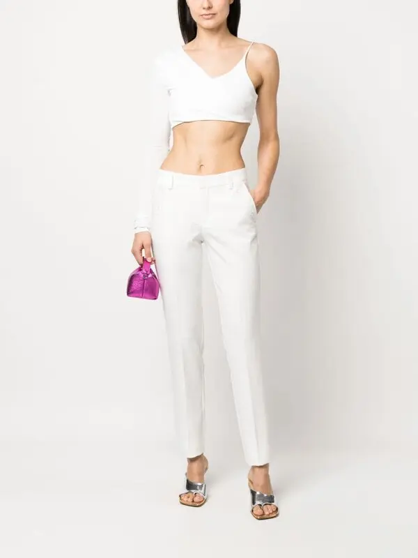 Zadig&Voltaire Prune Rhinestones-studded Trousers - White