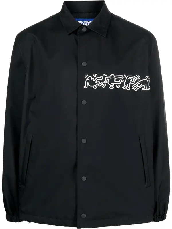 Junya Watanabe Keith Haring-print Shirt Jacket