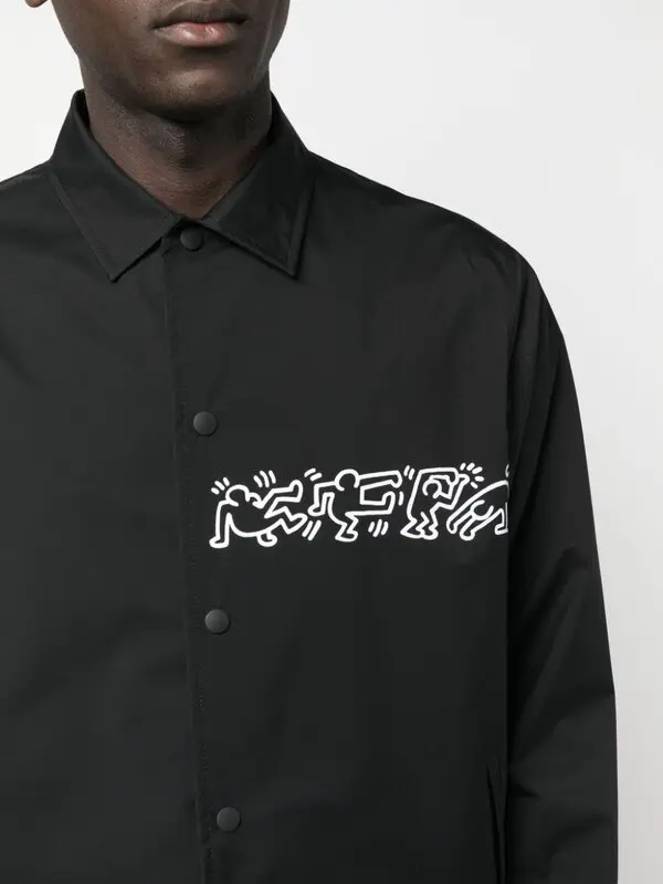 Junya Watanabe Keith Haring-print Shirt Jacket