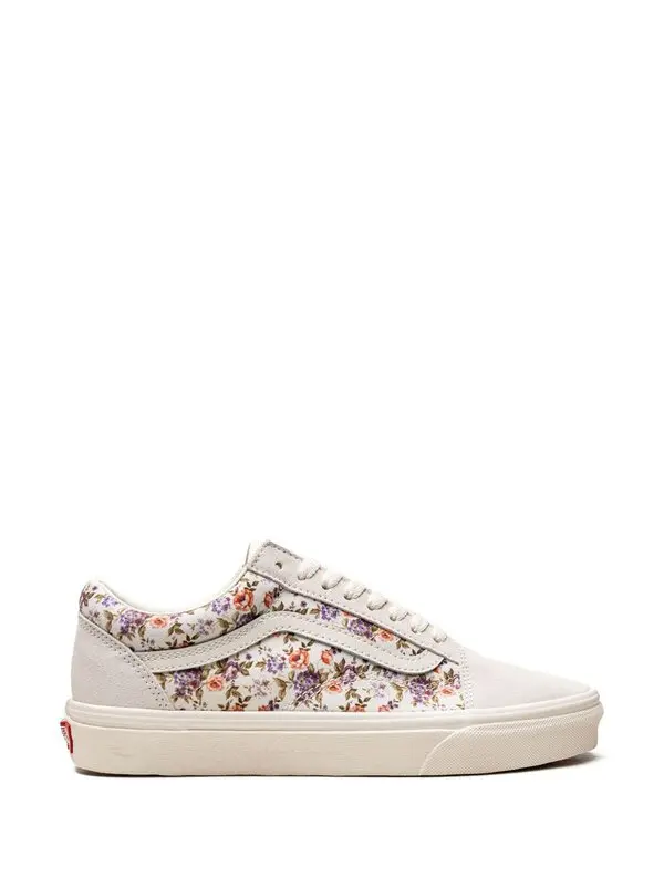 VANS Old Skool Vintage Floral Sneakers - Neutrals