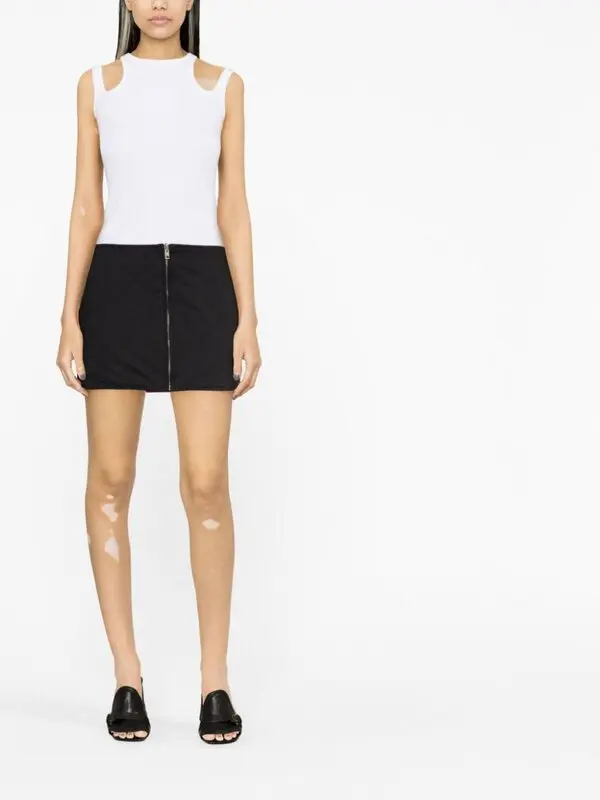 Ksubi Reversible Zip-up Miniskirt