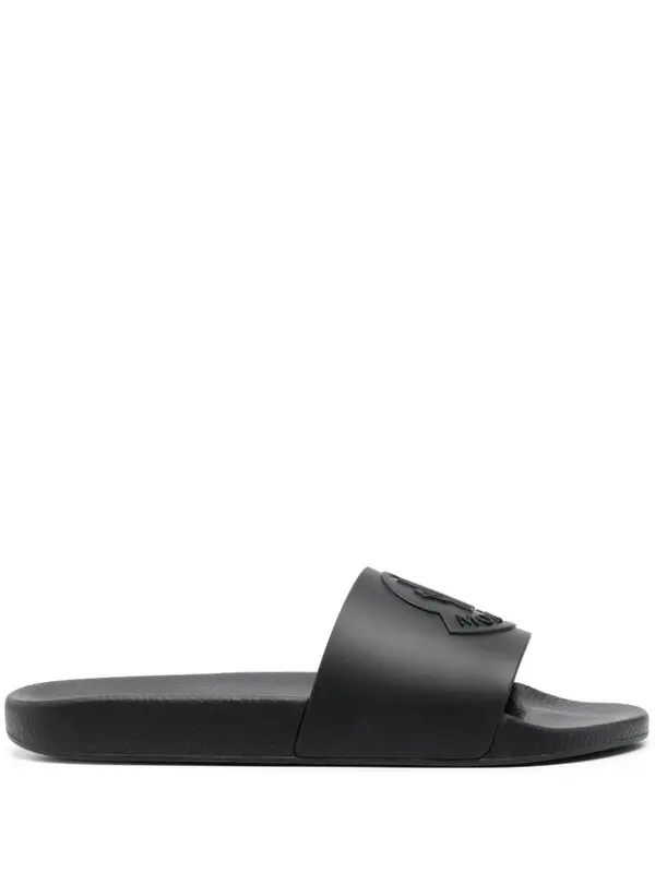 Moncler Logo-embossed Slides