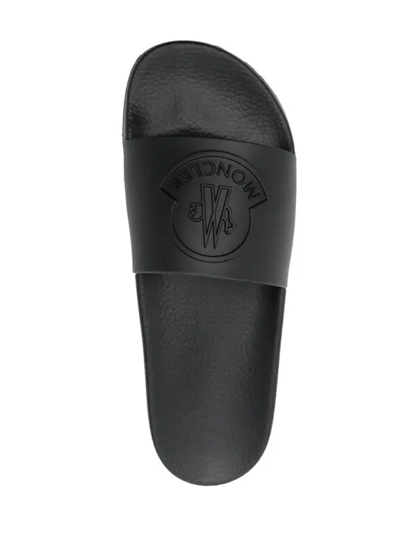 Moncler Logo-embossed Slides