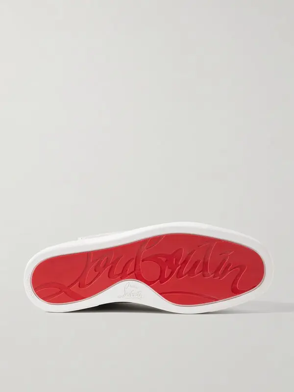 CHRISTIAN LOUBOUTIN Rantulow Lace Up Sneakers - Gray