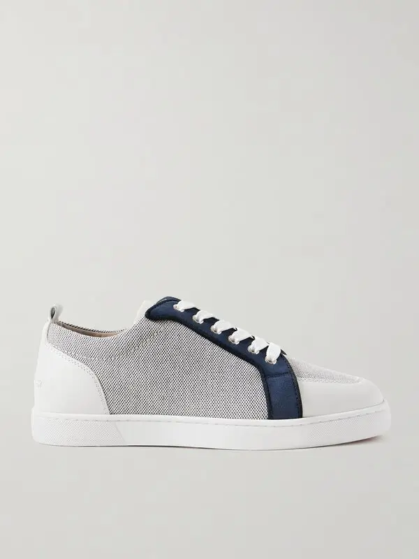 CHRISTIAN LOUBOUTIN Rantulow Lace Up Sneakers - Gray