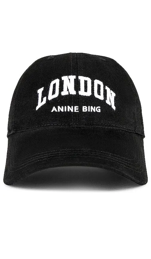 ANINE BING Jeremy Baseball Cap London
