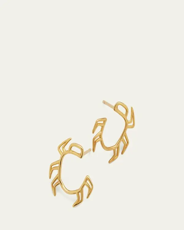 ALIITA Scarab Stud Earrings
