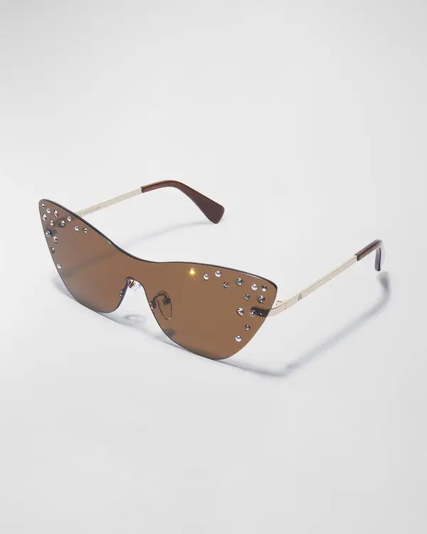 Lele Sadoughi Downtown Metal Cat-Eye Sunglasses In Dusk - 30  display picture 2