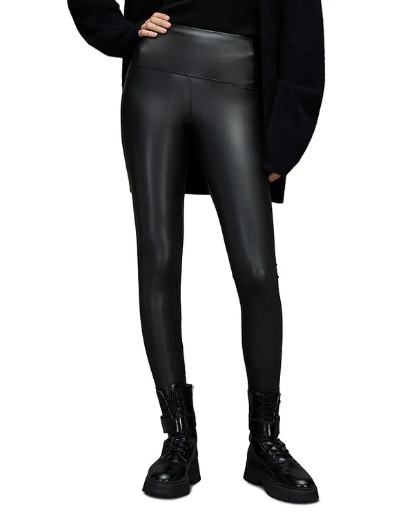 ALLSAINTS Cora Faux-leather Leggings