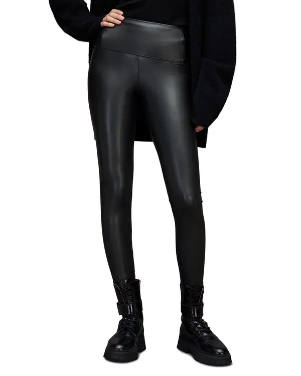 ALLSAINTS Cora Faux-leather Leggings