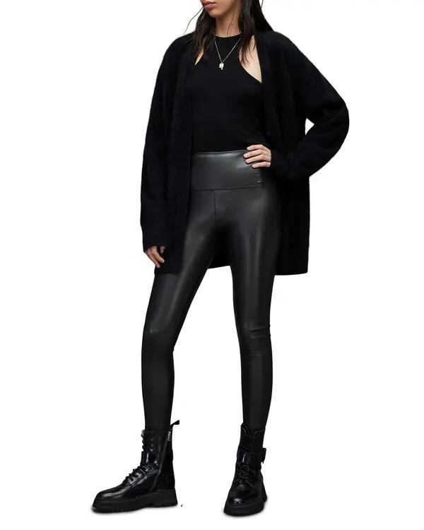 ALLSAINTS Cora Faux-leather Leggings