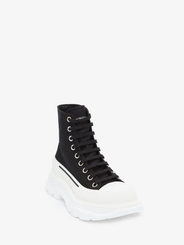 Alexander McQueen Tread Slick Boots - Black/white