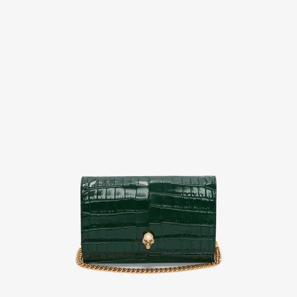 Alexander McQueen Small Skull Bag - Emerald