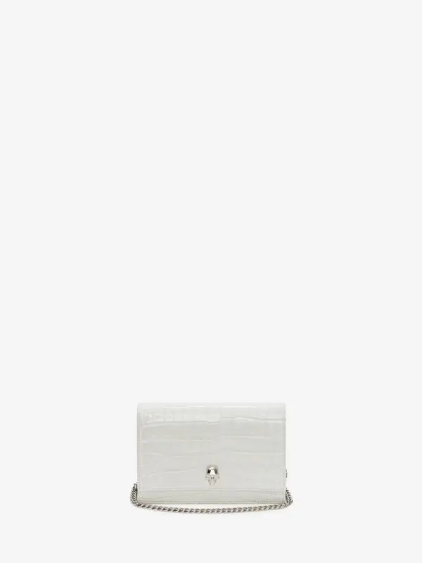 Alexander McQueen Small Skull Bag - Bone