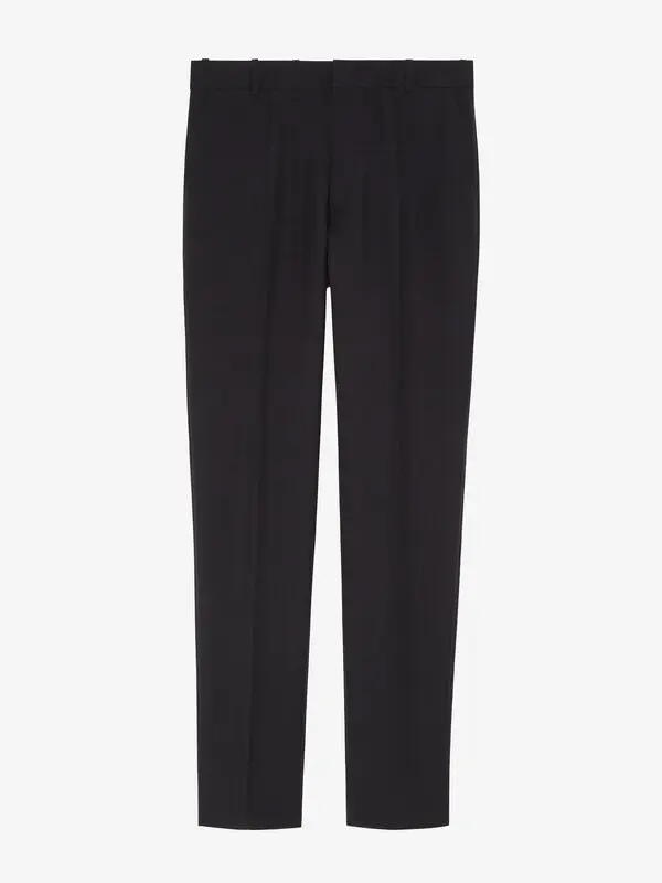 Alexander McQueen Classic Selvedge Mohair Trousers