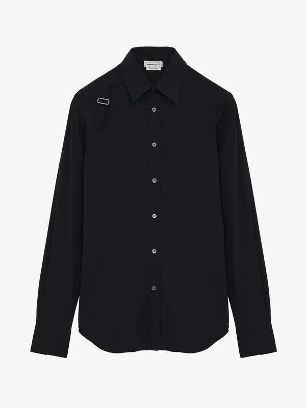 Alexander McQueen Harness Shirt - Black