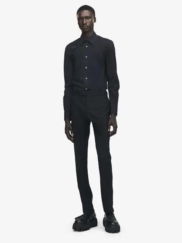 Alexander McQueen Harness Shirt - Black