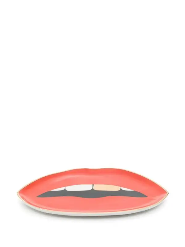 Jonathan Adler Lip-motif Porcelain Tray