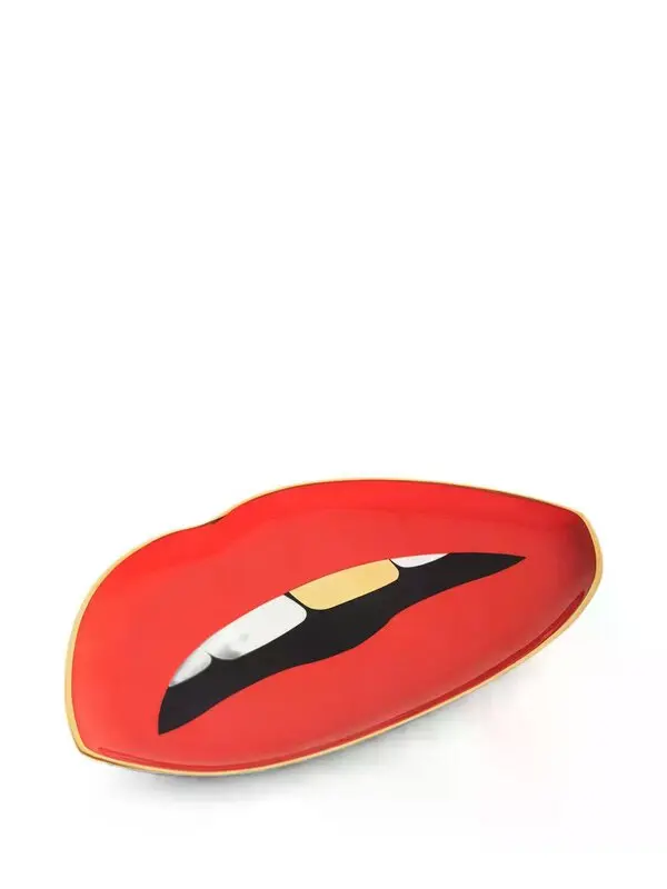 Jonathan Adler Lip-motif Porcelain Tray