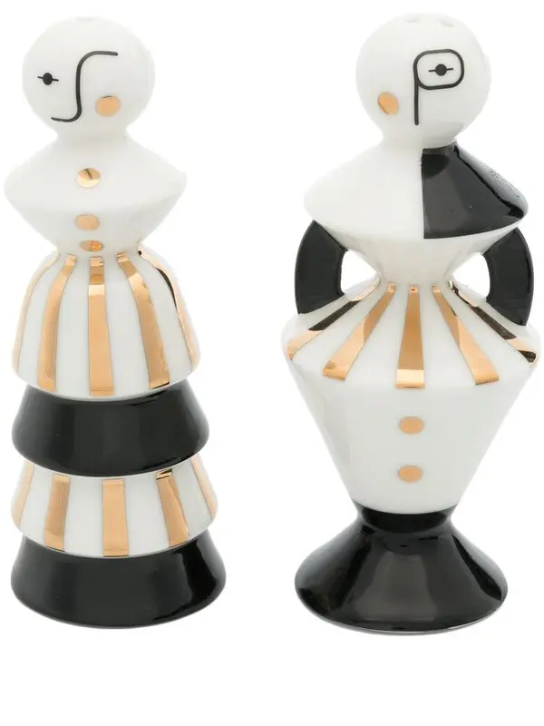 Jonathan Adler Salt And Pepper Shakers - White