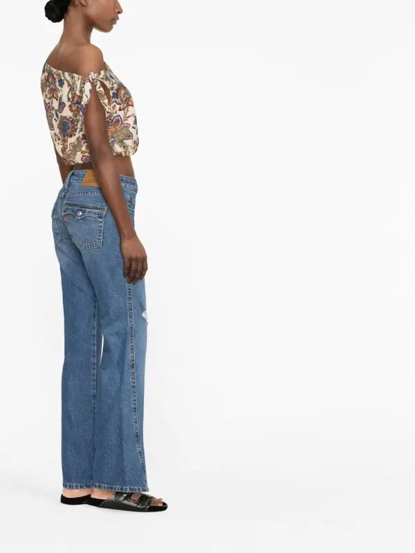 LEVI'S Distressed-effect Boyfriend Jeans