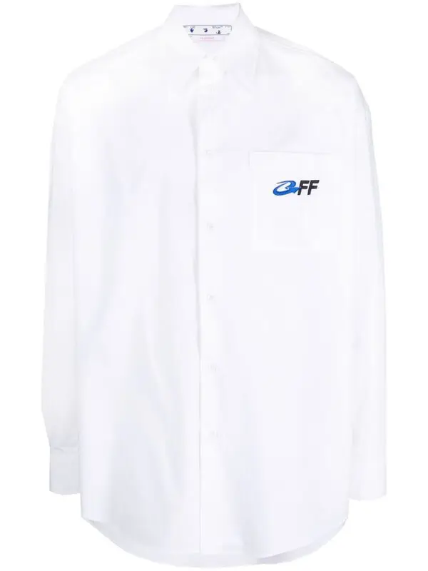 Off-White Exact Opp Cotton Shirt
