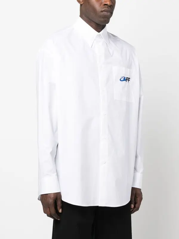 Off-White Exact Opp Cotton Shirt