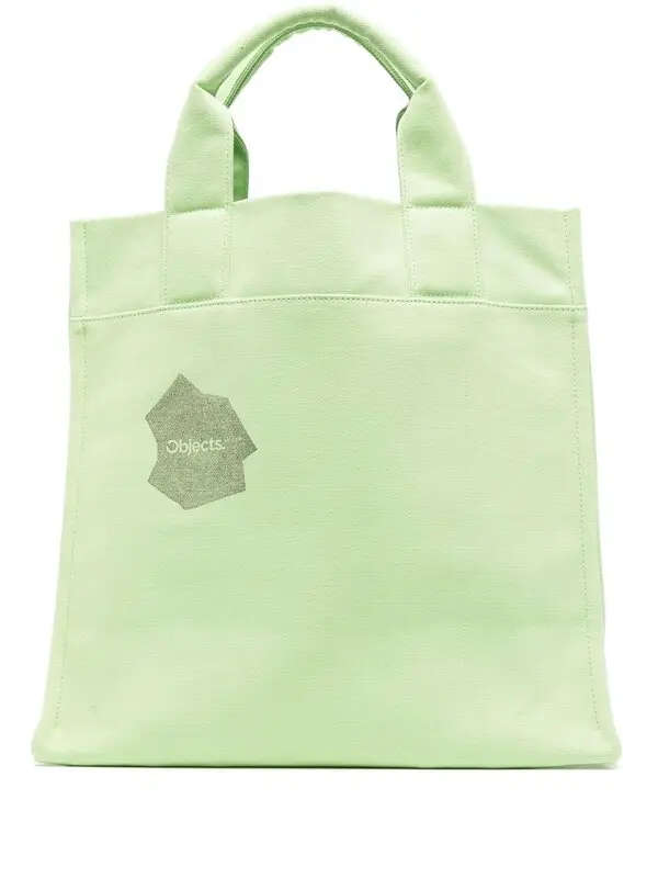 OBJECTS IV LIFE Logo-print Tote Bag - Green