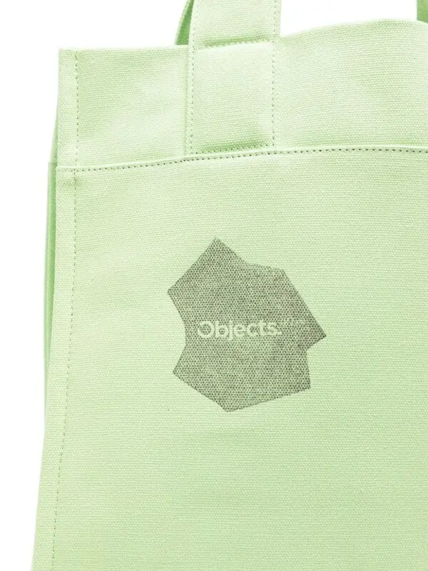 OBJECTS IV LIFE Logo-print Tote Bag - Green