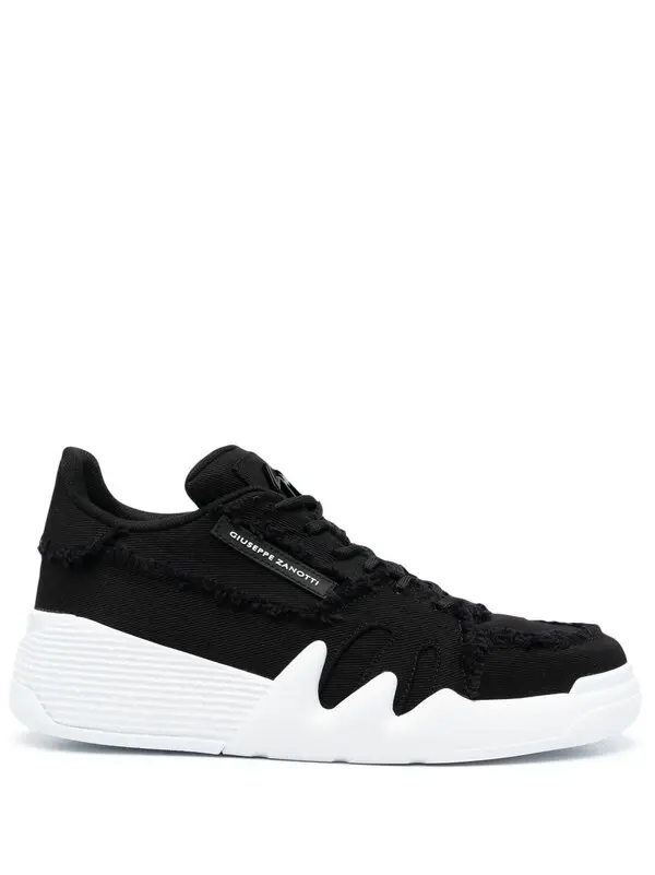 GIUSEPPE ZANOTTI Talon Low-top Sneakers - Black