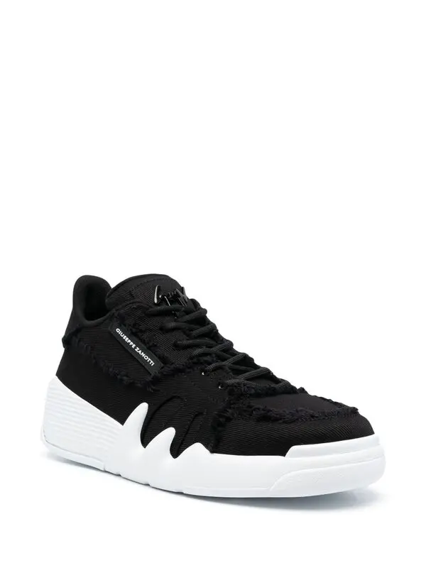 GIUSEPPE ZANOTTI Talon Low-top Sneakers - Black