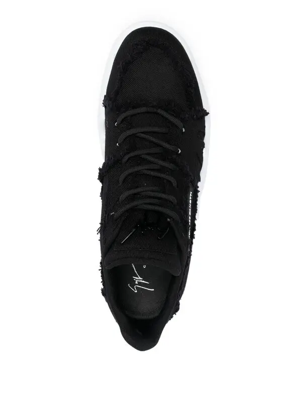 GIUSEPPE ZANOTTI Talon Low-top Sneakers - Black