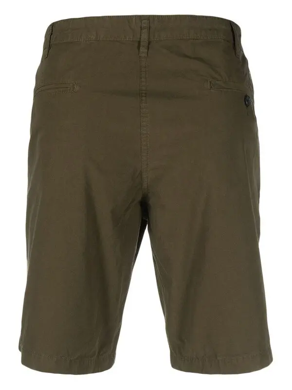 Paul Smith Organic-cotton Bermuda Shorts - Green