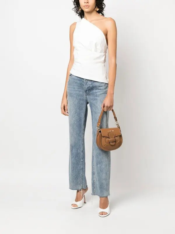 Moschino Braided Detail Shoulder Bag