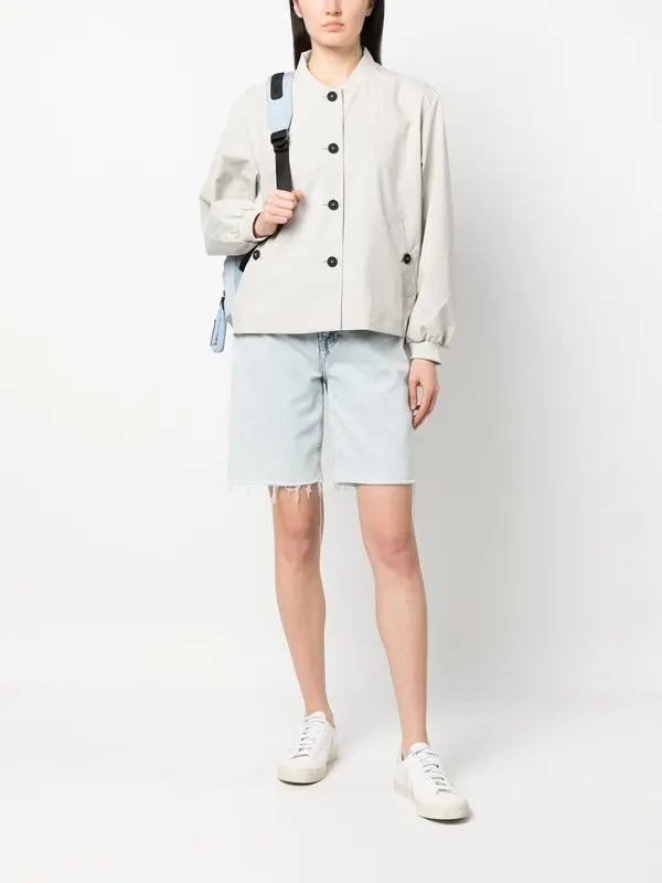 SAVE THE DUCK Logo-print Bomber Jacket