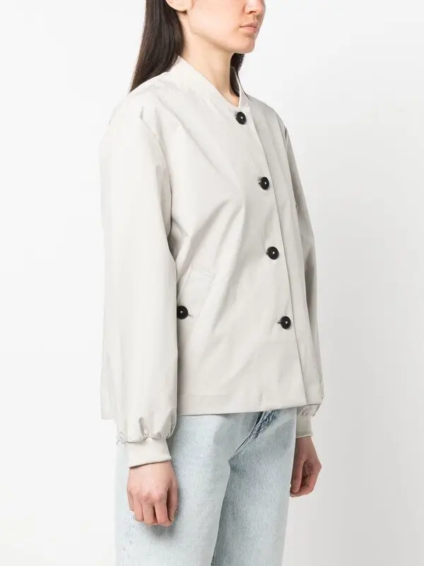 SAVE THE DUCK Logo-print Bomber Jacket