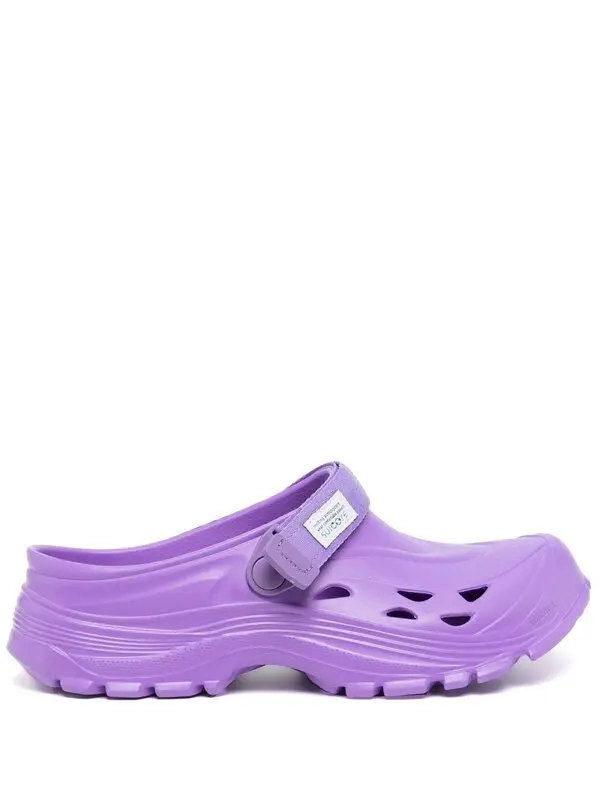 Suicoke Mok Slip-on Mules - Purple