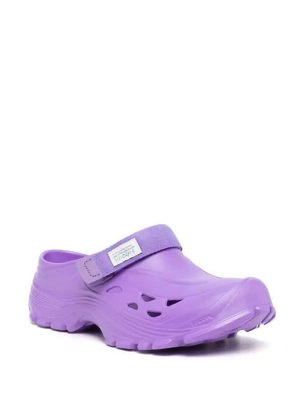 Suicoke Mok Slip-on Mules - Purple