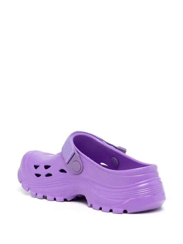 Suicoke Mok Slip-on Mules - Purple