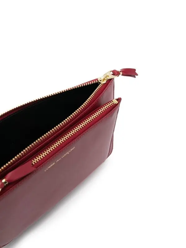 Comme Des Garçons Logo-detail Leather Wallet