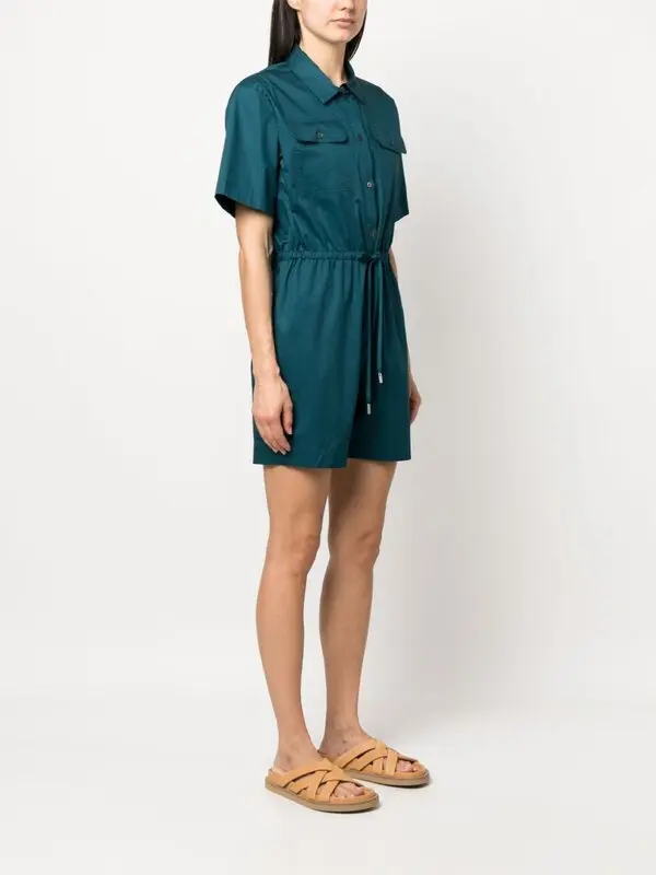 Paul Smith Pocket Short-sleeve Playsuit - Blue
