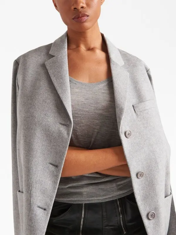 Prada Single-breasted Cashmere Blazer