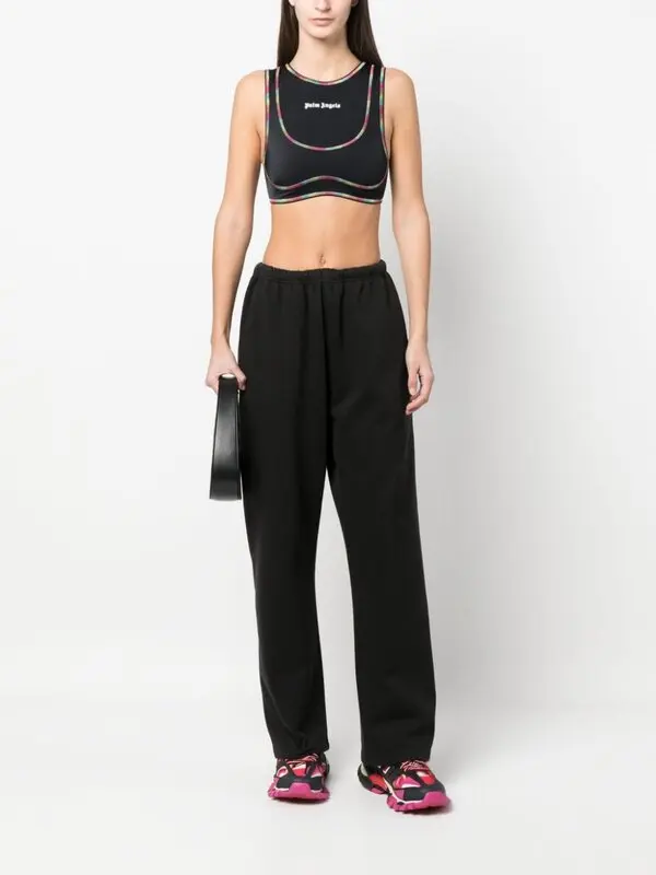 Palm Angels Rainbow Miami Sports Bra
