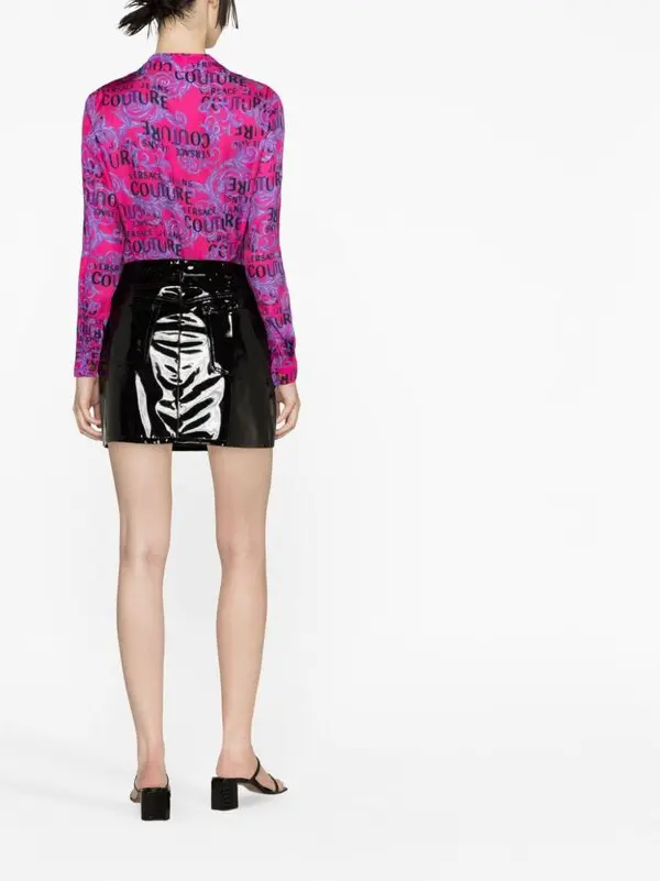 Versace Logo Couture-print Shirt