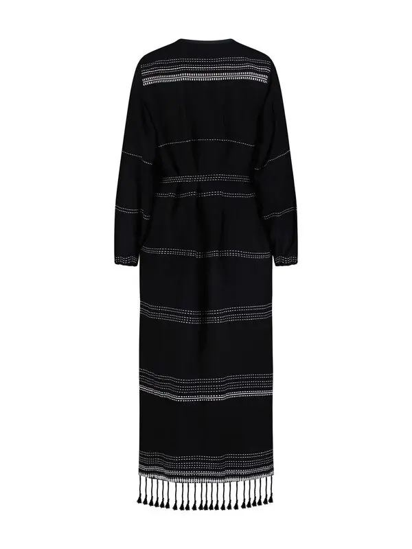 LEMLEM Leliti Fringed Beach Robe