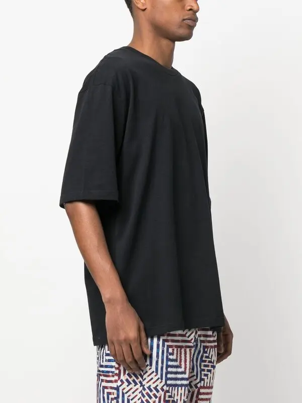 MARANT Logo-embroidered T-shirt - Black