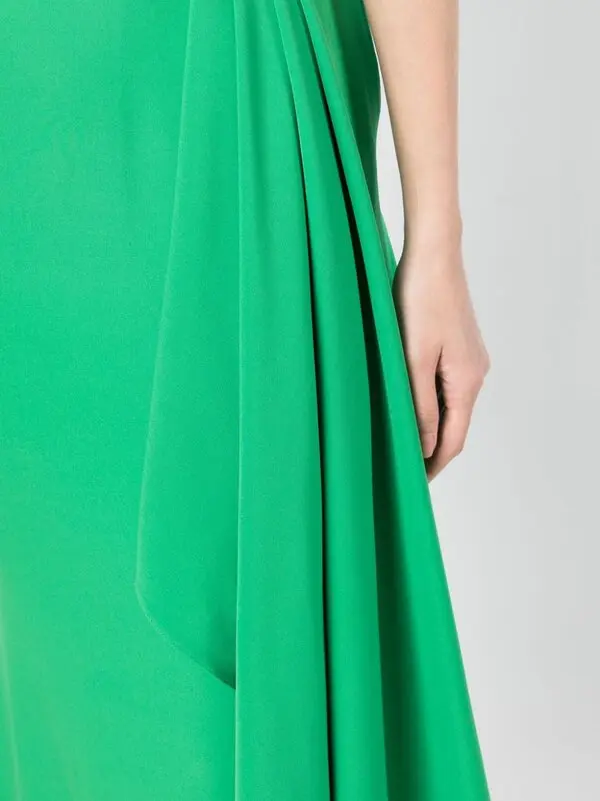 RHEA COSTA One-shoulder Gown
