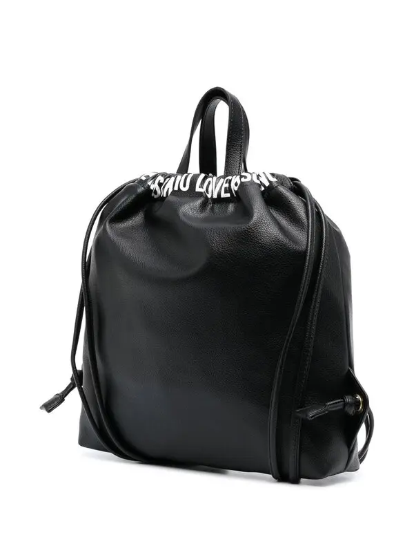 Moschino Logo-print Heart-motif Tote Bag